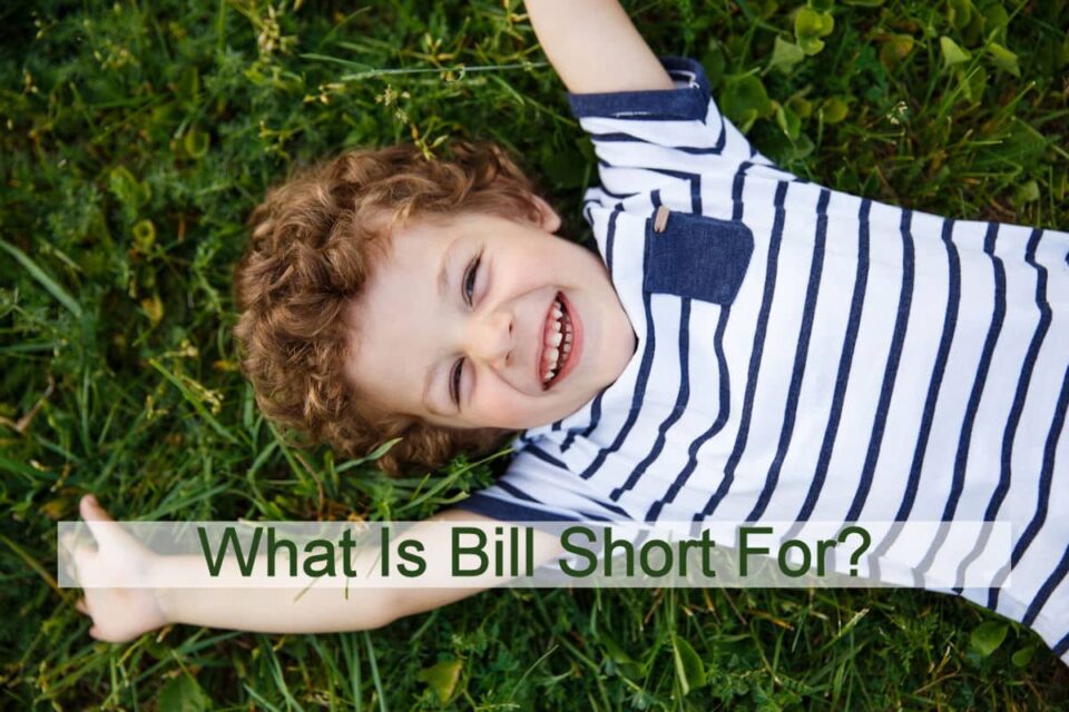 What Is Bill Short For? - KidsTurnCentral.com